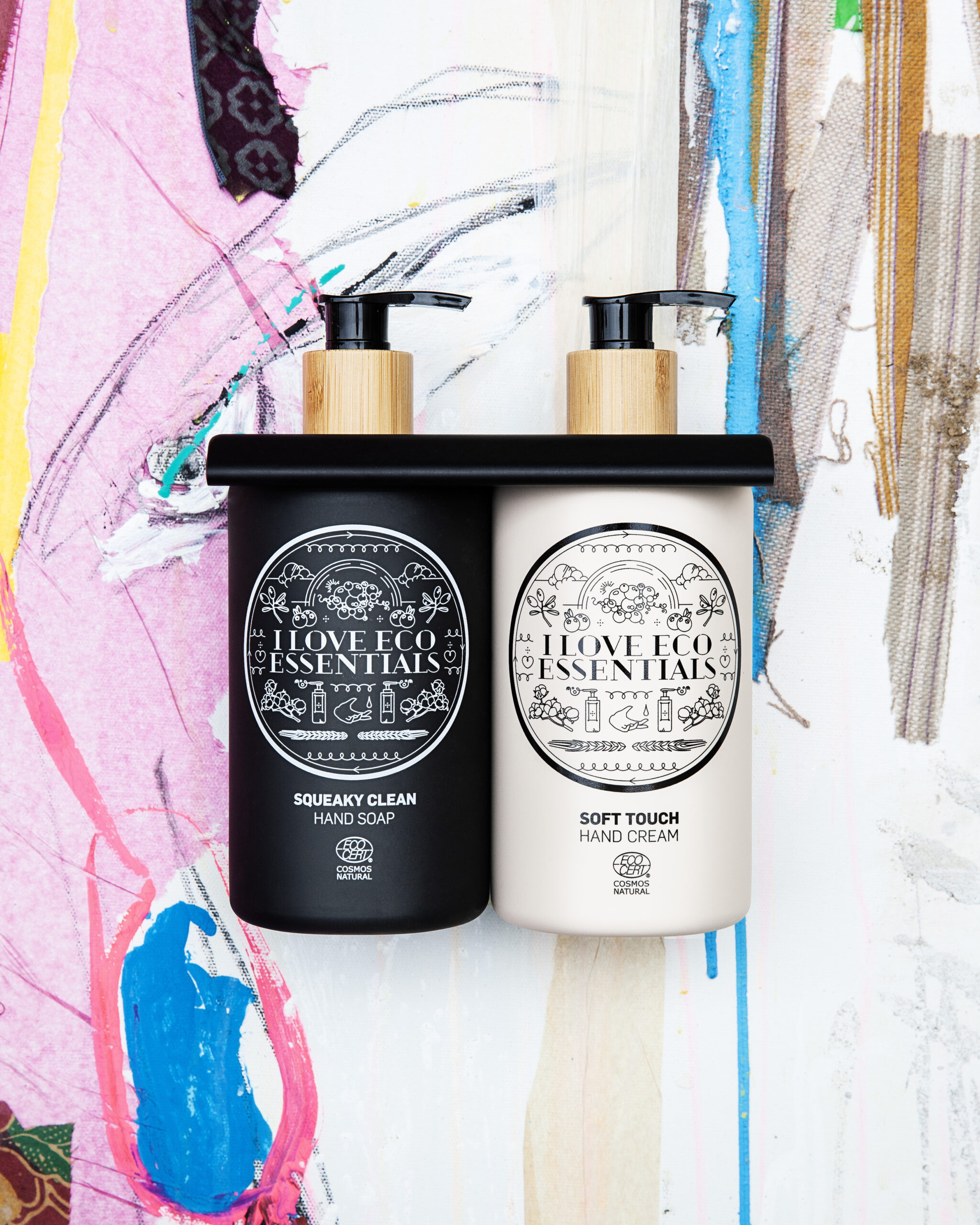 Matte Black Holder Two Products | iLoveEcoEssentials